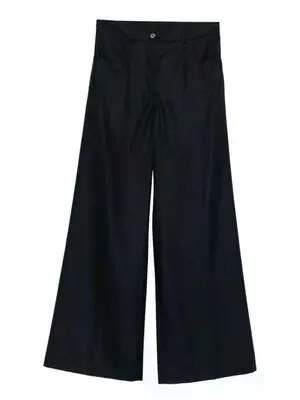 Aspesi Black Wash Pants For Women