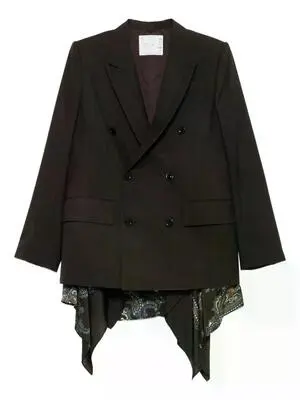 Sacai Double-breasted Blazer