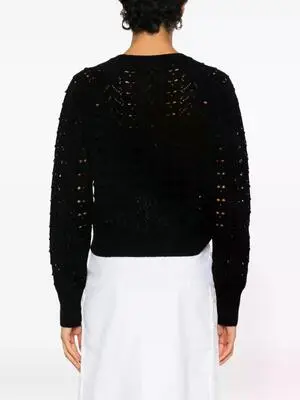 Cecilie Bahnsen Openwork Knit Sweater