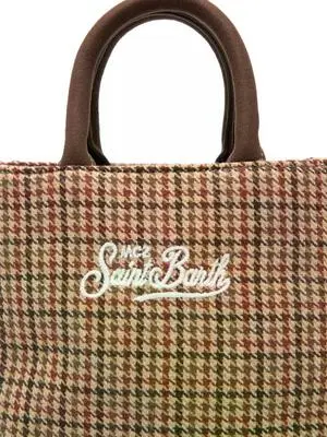 MC2 SAINT BARTH Mini Vanity Tote Bag - Brown