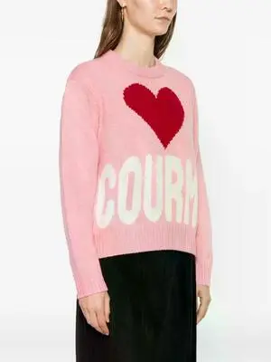 MC2 SAINT BARTH Kila Courma Heart Knit Sweater