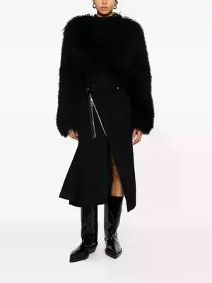 Sacai Zip-detail Skirt