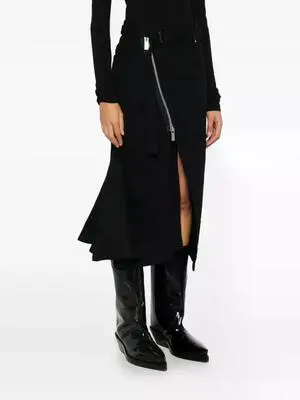 Sacai Zip-detail Skirt