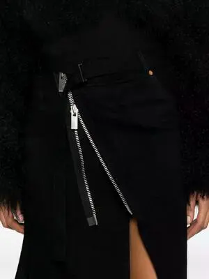 Sacai Zip-detail Skirt