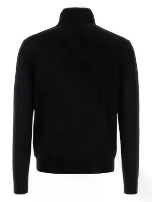 Prada Logo-embroidered Zip-up Sweatshirt