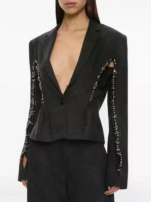 Christopher Esber Palmas Pierced Blazer