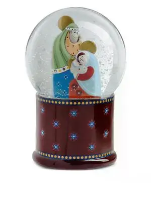 EGAN Christmas Snow Globe - Red