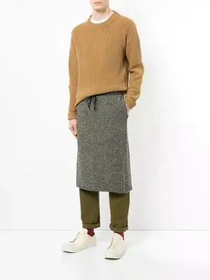 UNDERCOVERISM Wool Drawstring Skirt