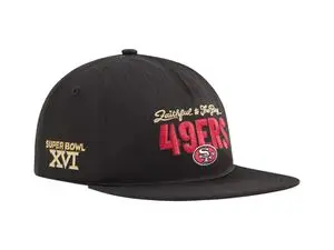 Kith X 47 X Nfl San Francisco 49ers Hitch Cap - Black