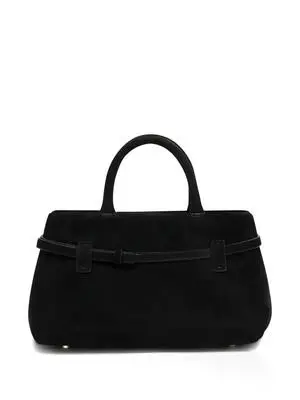Manu Atelier Le Cambon 25 Buckle-fastening Tote Bag - Black