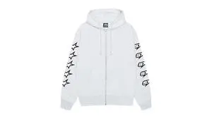 StÜssy Speedway Zip Hoodie - Ash Heather