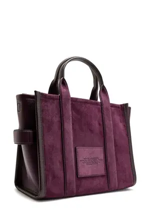 Marc Jacobs The Suede Medium Tote Bag - Plum