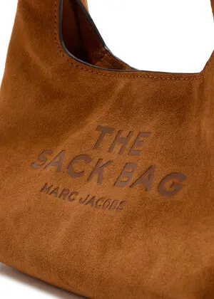 Marc Jacobs The Sack Mini Suede Top Handle Bag - Copper