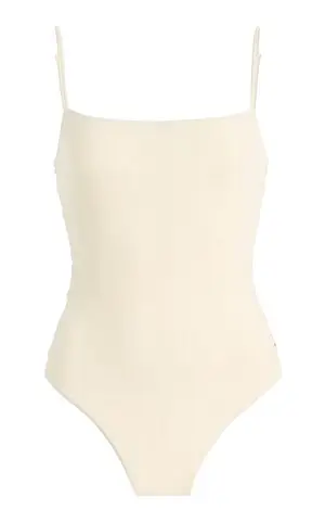 Jade Swim Hexa One-piece Swimsuit - Ivory