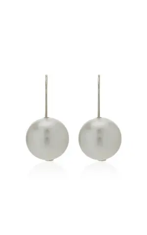 SOPHIE BUHAI Sterling Silver Pearl Drop Earrings - White