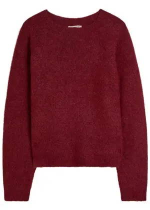 Vince Brushed Alpaca-blend Jumper