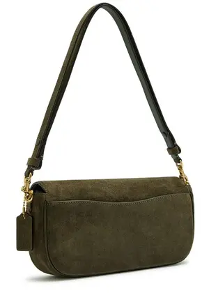 COACH Brook Suede Shoulder Bag