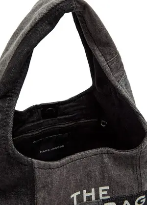 Marc Jacobs The Sack Patchwork Denim Shoulder Bag