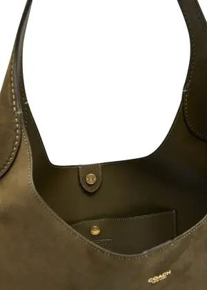 COACH Brooklyn 39 Suede Shoulder Bag