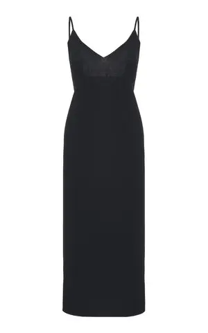 Jil Sander V Neck Day Dresses