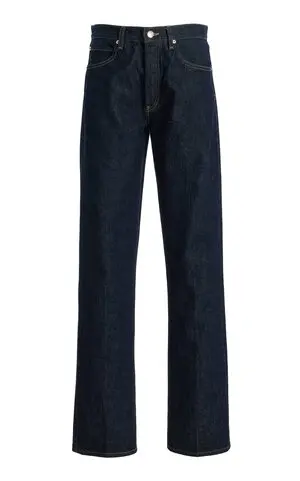 FRAME The Vertical Rigid High-rise Straight-leg Jeans