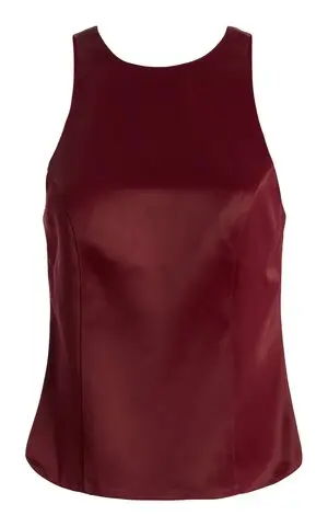 ALFIE Backless Top Red