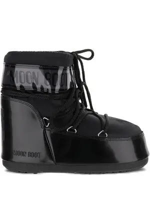 Moon Boot Icon Low Glance Boots - Black