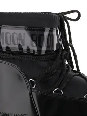 Moon Boot Icon Low Glance Boots - Black