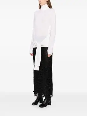 TOTEME Wool And Silk-blend Sweater - White