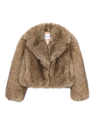 Women's Textured Faux Fur Coats
