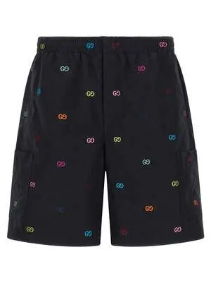 Men's Gucci Black Shorts