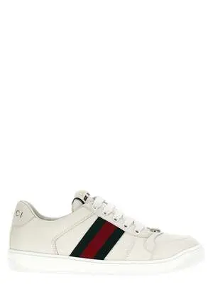 Gucci Screener Leather Sneakers White-78