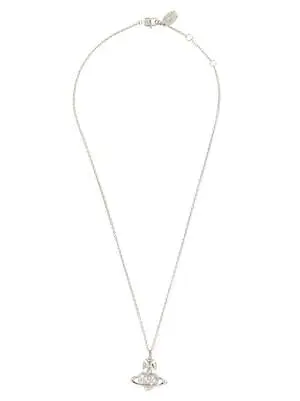VIVIENNE WESTWOOD Agnatha Bas Relief Necklace - Silver