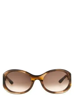 Gucci Round Frame Sunglasses - Brown