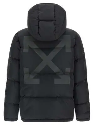 Off White Diagonal Arrow Down Jacket