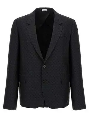 Alexander McQueen Skull Jacquard Blazer
