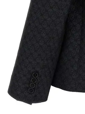 Alexander McQueen Skull Jacquard Blazer