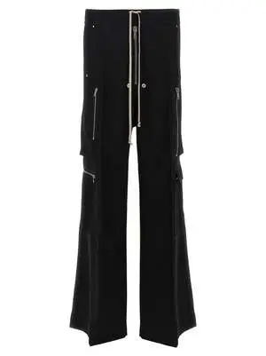 Rick Owens Cargobelas Heavy Wool Trousers
