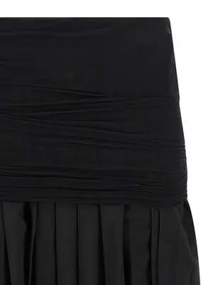 MAISON MARGIELA Double Layer Midi Skirt