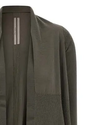 Rick Owens Medium Wrap Cardigan - Gray
