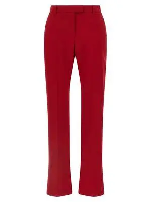 Alexander McQueen Stretch Wool Gabardine Trousers