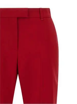Alexander McQueen Stretch Wool Gabardine Trousers