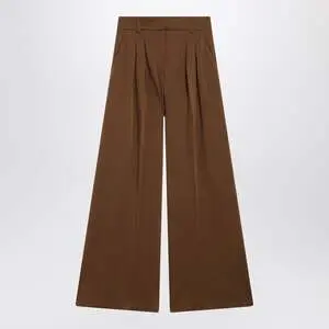 Max Mara Wool Jersey Palazzo Trousers