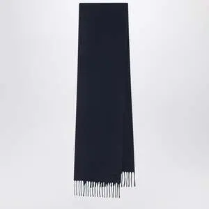 Max Mara Wool Scarf - Blue