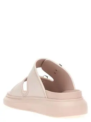 Alexander McQueen Rubber Sandals With Oversize Sole - Pink