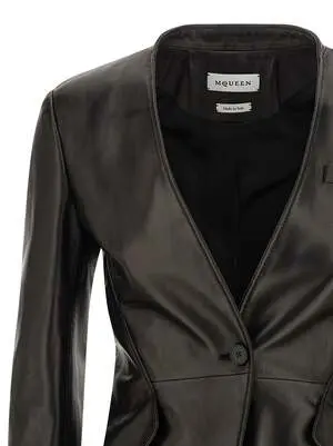 Alexander McQueen Nappa Blazer