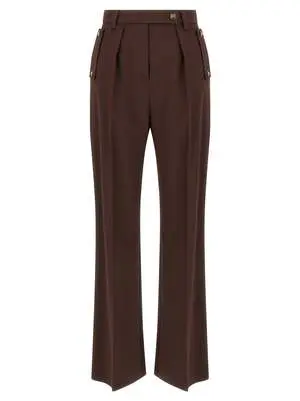 Elisabetta Franchi Palazzo Bottoms For Women