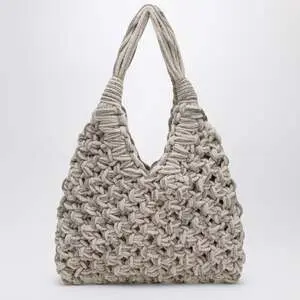 Hibourama Silver Tone Shoulder Bags