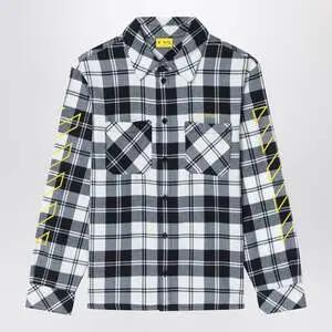 OFF WHITE™ Diagonal Checked Flannel Shirt