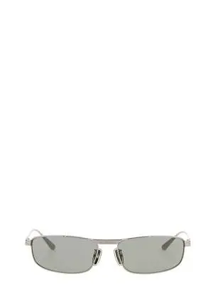 Balenciaga Tag 3.0 Rectangle Sunglasses - Gray